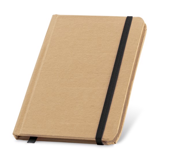 FLAUBERT. Pocket sized notepad with plain - Black