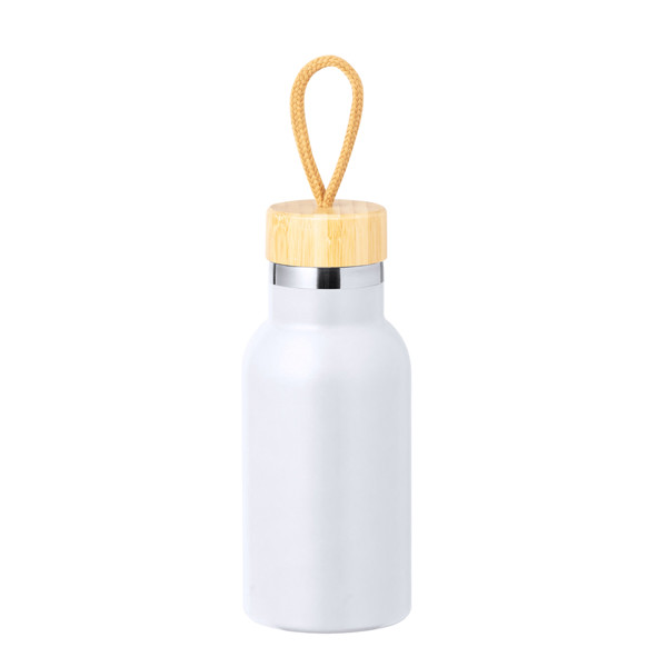 Insulated Bottle Flazer - White - European Solutions