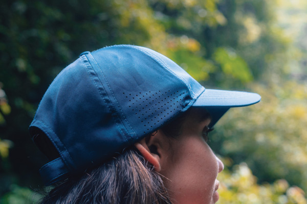 Impact AWARE™ RPET 6 panel sports cap - Navy