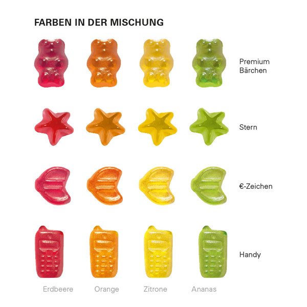 Vingummi bamser Mini pose 7 g - Callas