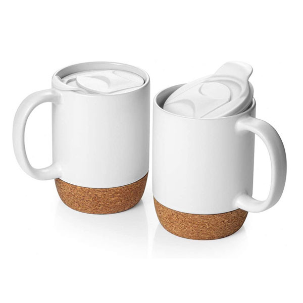 Cork Mug - White
