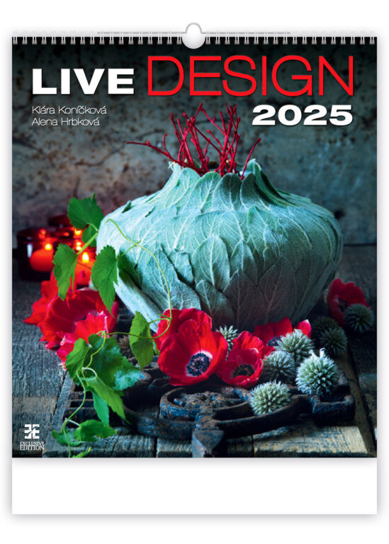 Wall calendar Live Design 2025