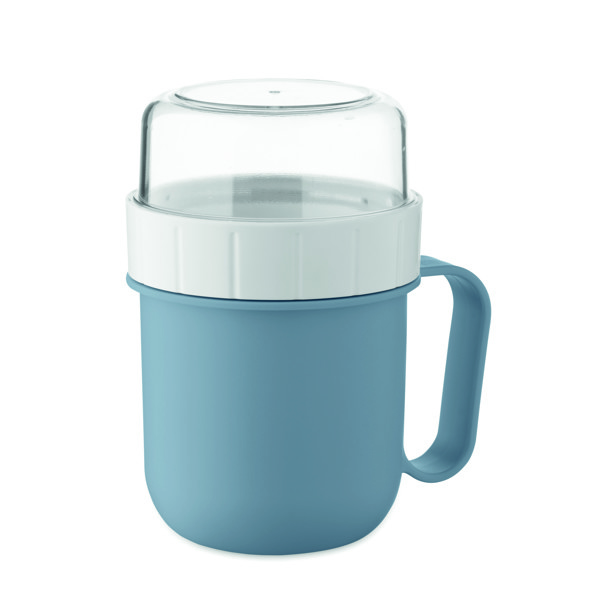 Copo para viagem em PP 450 ml Cup On Go - Petróleo