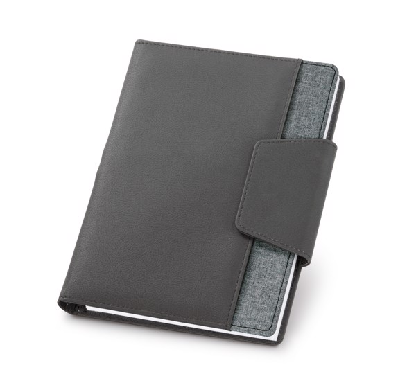RUSSEL. Folder with A5 notepad - Grey