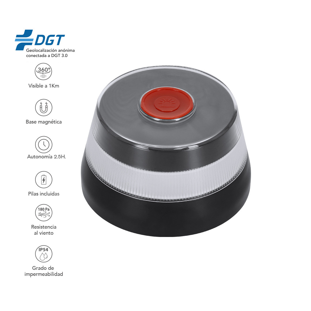 Geolocated Emergency Light V16 Pylon | Pens.pt