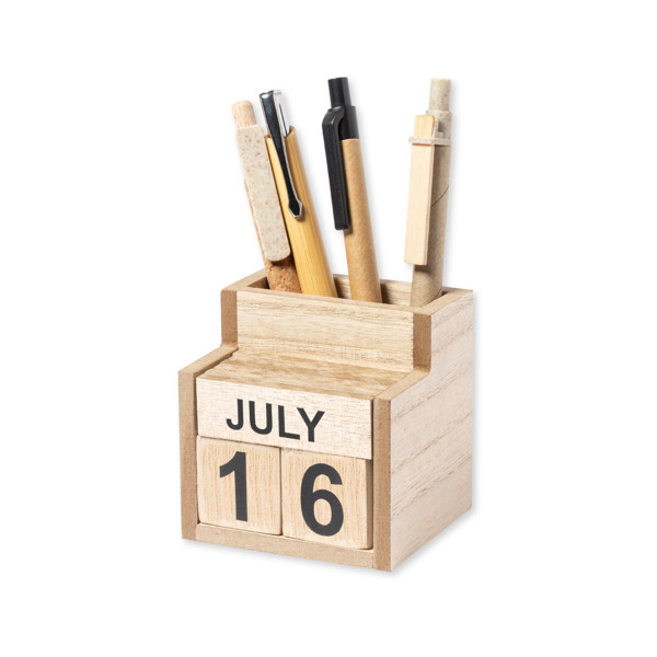 Everlasting Calendar Pencil Holder Laorek