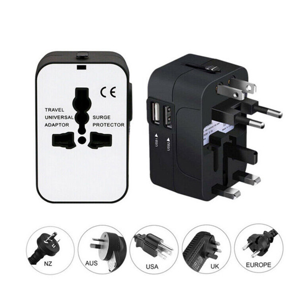 All in One Travel Adapter - White