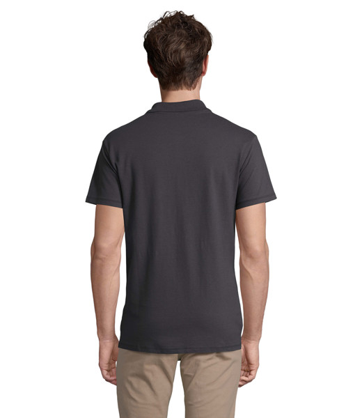 SPRING II Polo homen 210g - Mouse CinzentoS