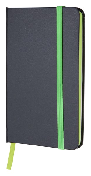 Notebook Kolly - Lime Green / Black