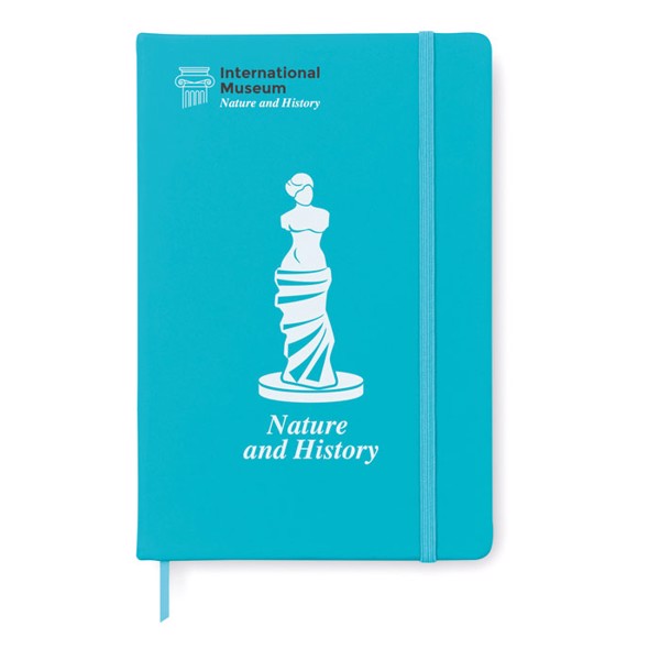 A5 notebook 96 lined sheets Arconot - Turquoise