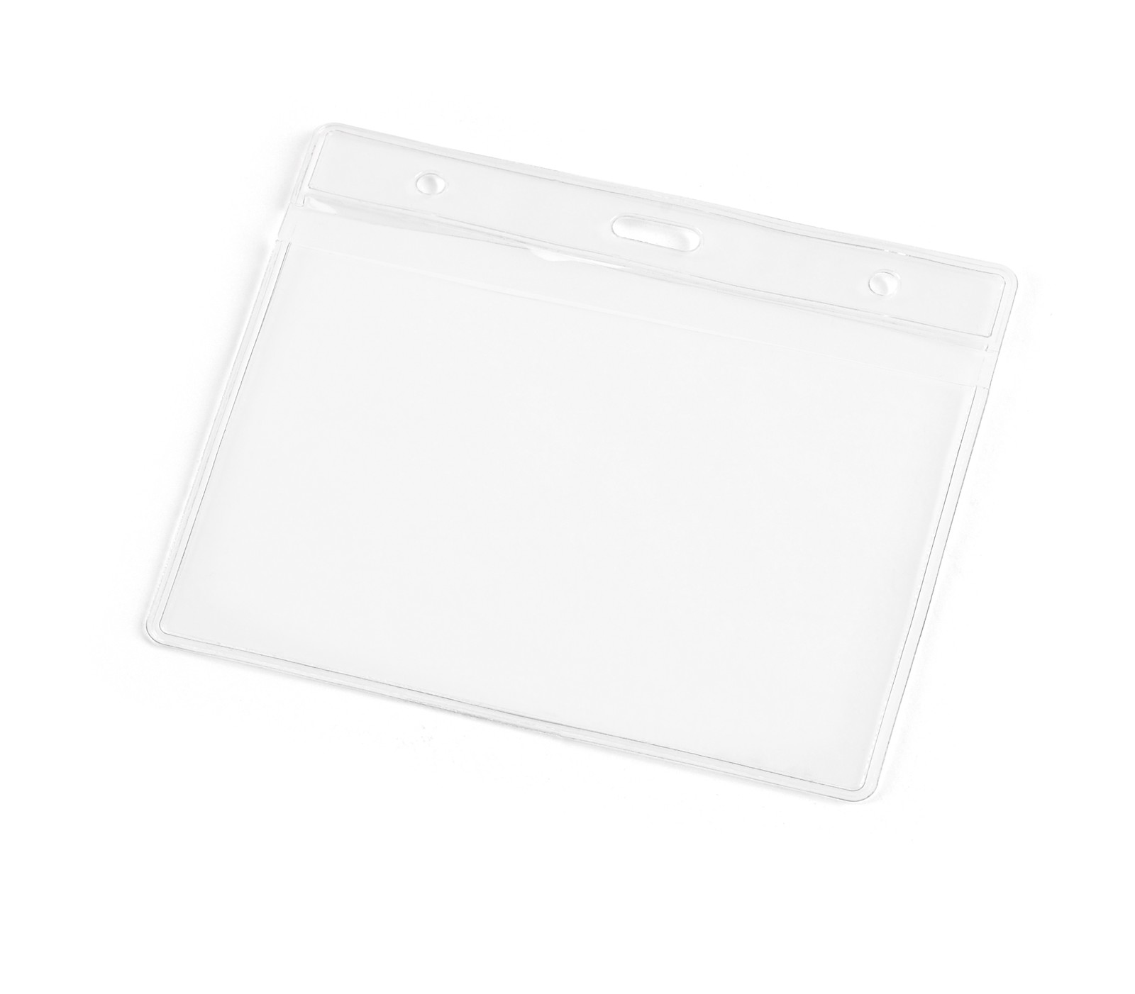 FORSYTH. Horizontal badge holder in PVC