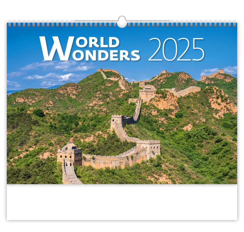 Wall calendar World Wonders 2025 | UniPresent