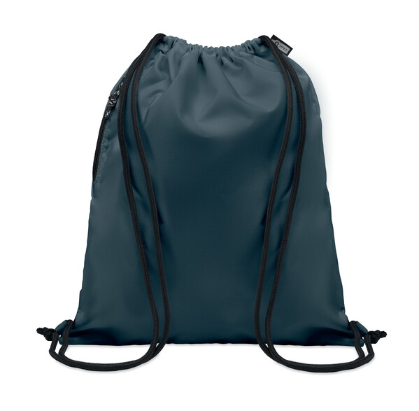 Large drawstring bag 300D RPET Night - French Navy