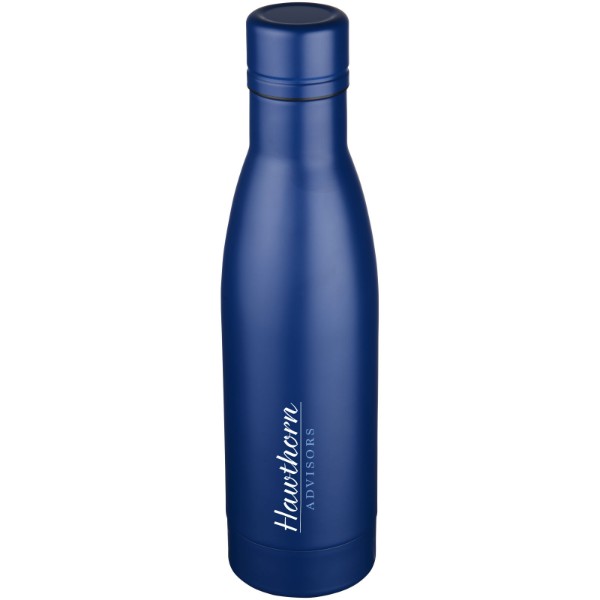 Vasa 500 ml copper vacuum insulated bottle - Blue
