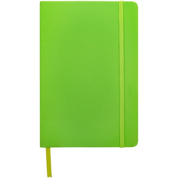 Spectrum A5 hard cover notebook - Lime Green