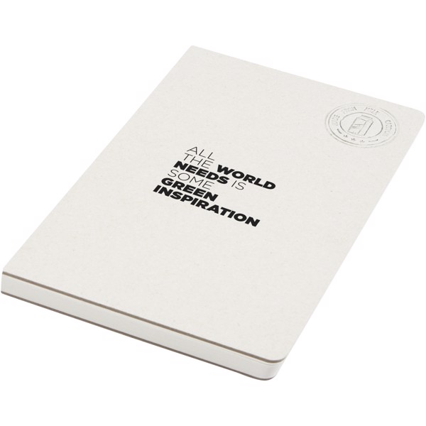 Dairy Dream A5 size reference recycled milk cartons spineless notebook