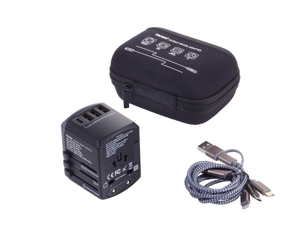 Travel adapter set WORLD TRAVEL ADAPTER