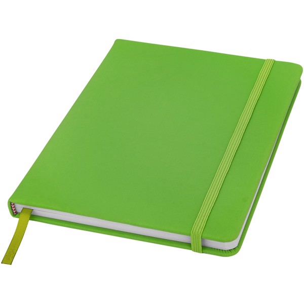 Spectrum A5 hard cover notebook - Lime Green
