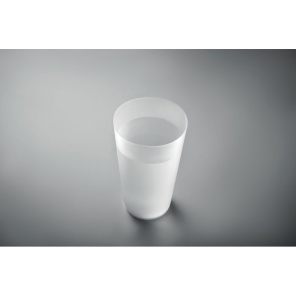 Reusable event cup 500ml Festa Large - Transparent White