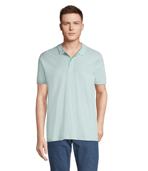 PLANET MEN polo 170g - Arctic BlueXL