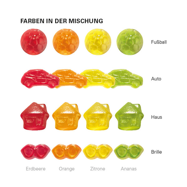 Vingummi bamser Mini pose 7 g - Callas