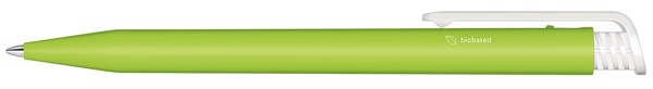 Senator® Super Hit Bio, Push Ball Pen - Green Similar PMS 376