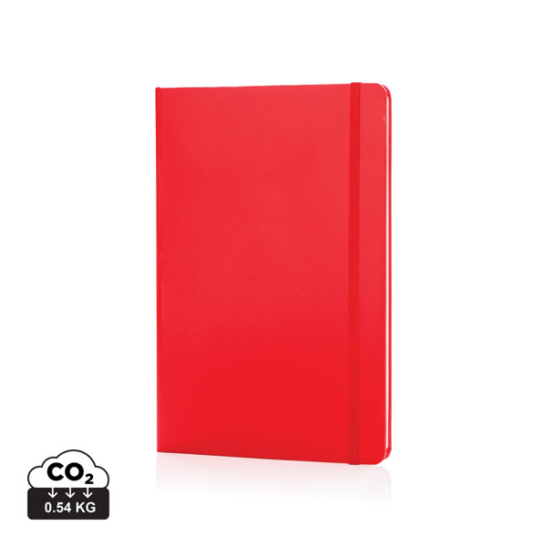 Classic hardcover notebook A5 - Red - Mompalao