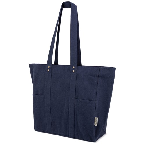 CANVAS COTTON BAG "ALMA" - Marine