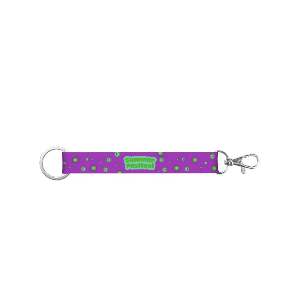WALSALL. Short lanyard for sublimation printing, made from recycled ...
