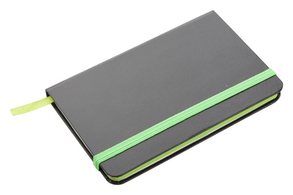 Notebook Kolly - Lime Green / Black